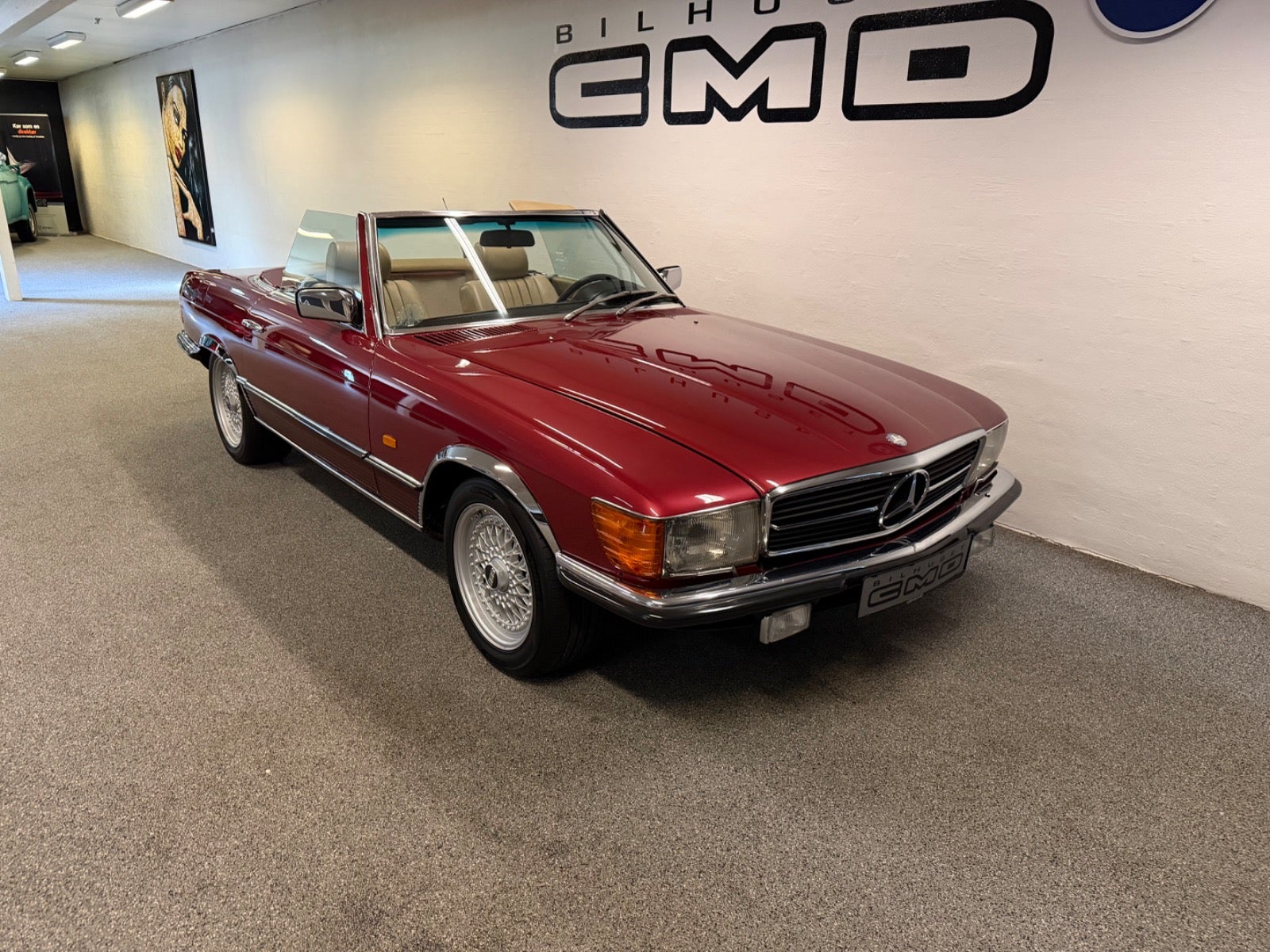Brugt Mercedes-Benz 380 SL 3,8 til salg