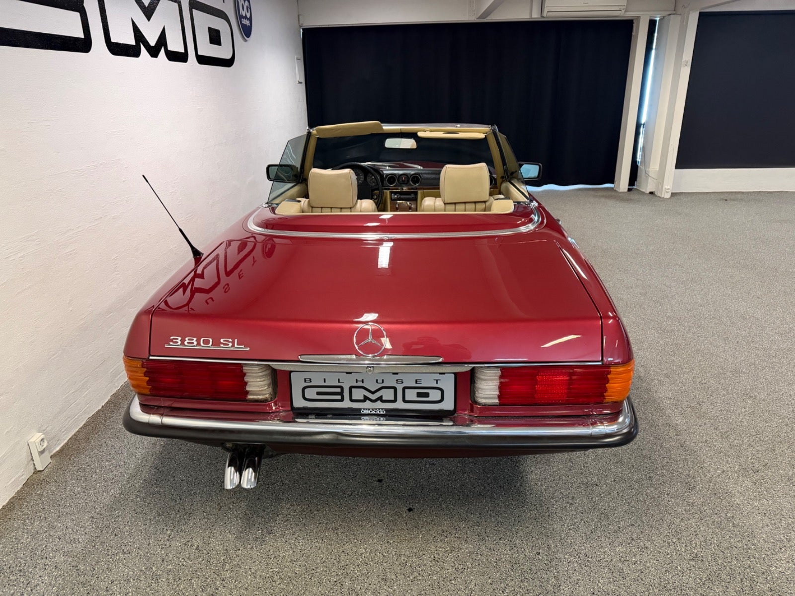 Brugt Mercedes-Benz 380 SL 3,8 til salg