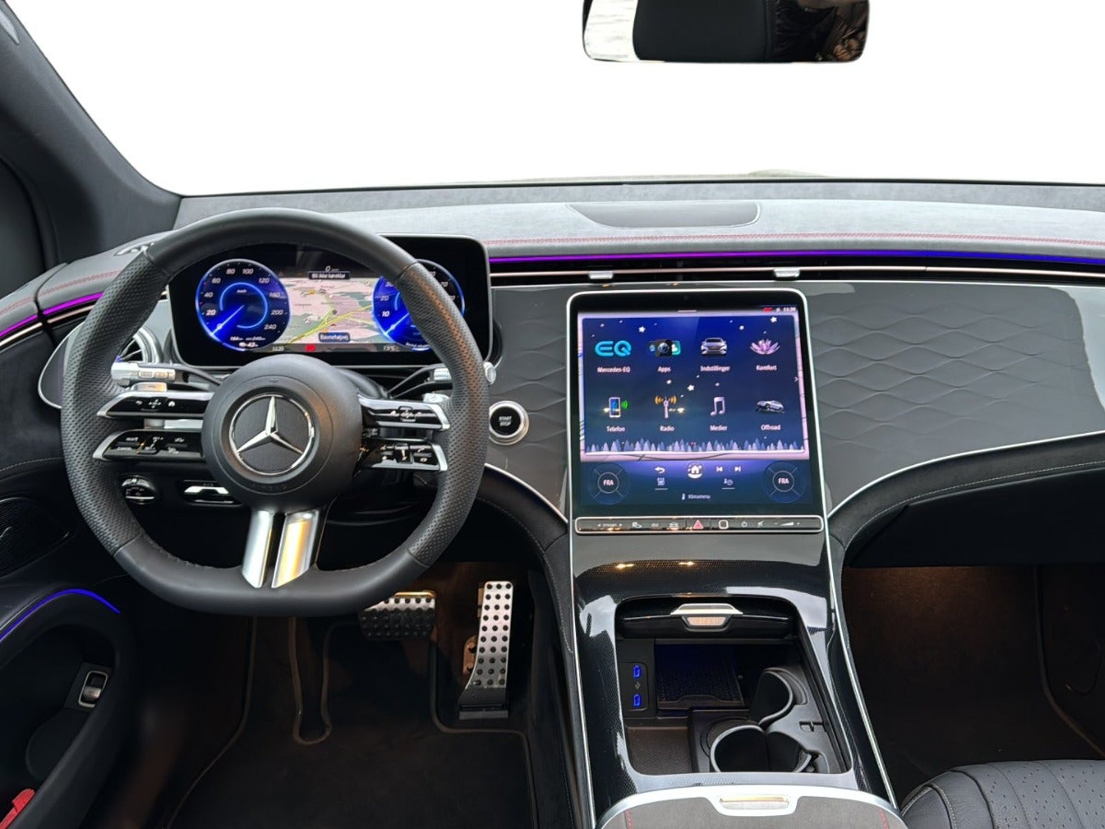 Brugt Mercedes-Benz EQS450 SUV AMG Line 4Matic til salg