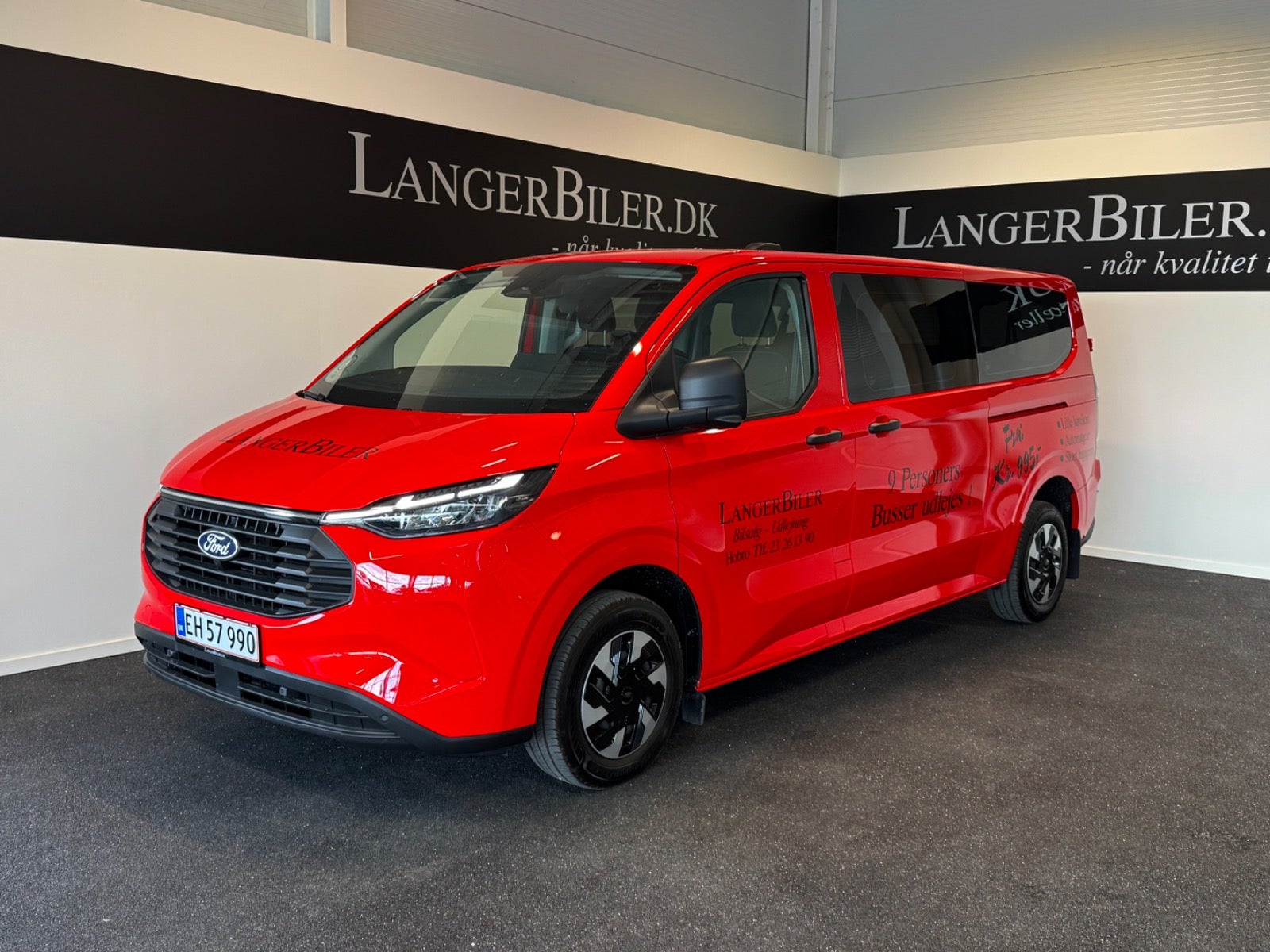 Brugt Ford Transit Custom Kombi 340L 2,5 PHEV Trend CVT til salg