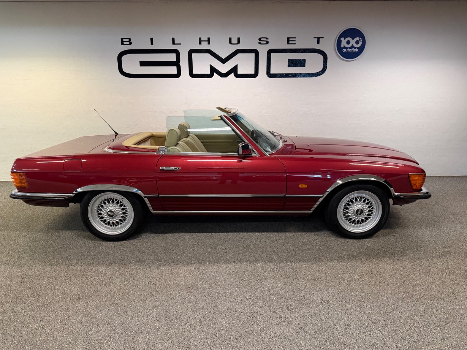 Brugt Mercedes-Benz 380 SL 3,8 til salg